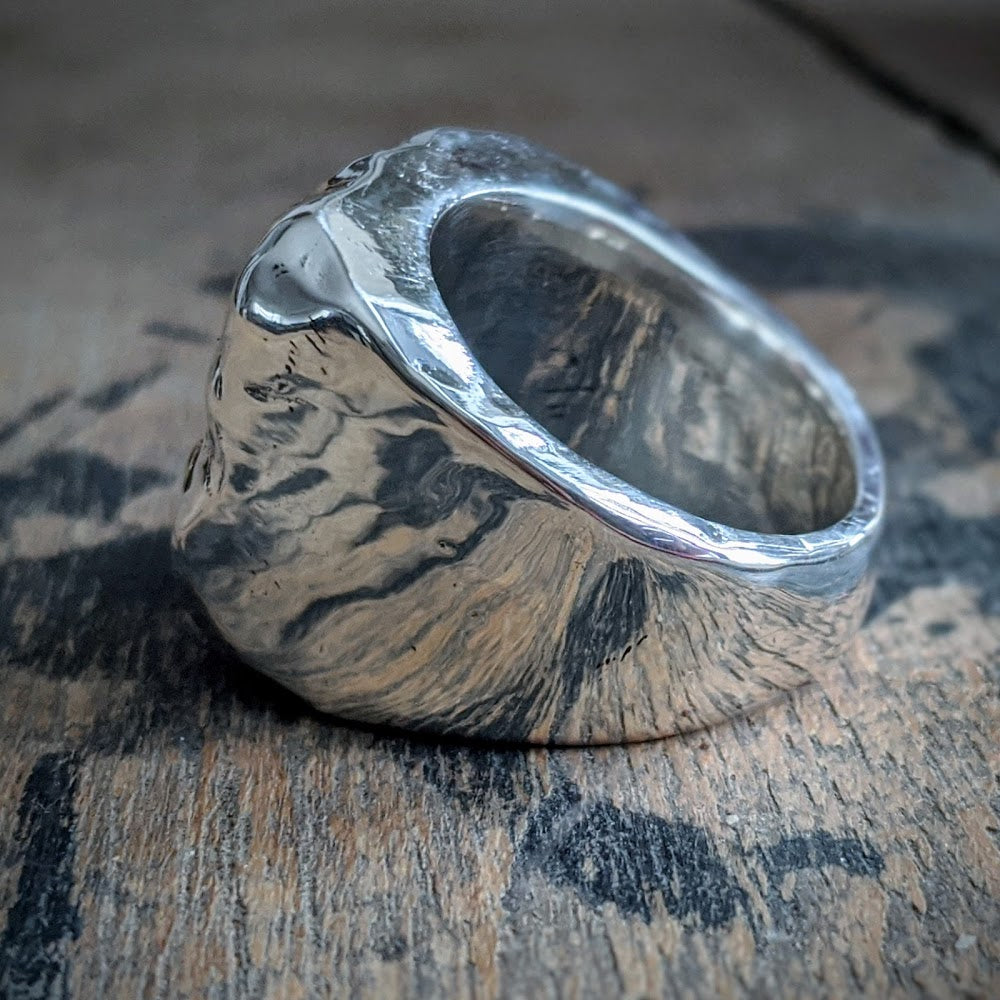 Indian Head Skull Signet – JM Custom Skull Rings